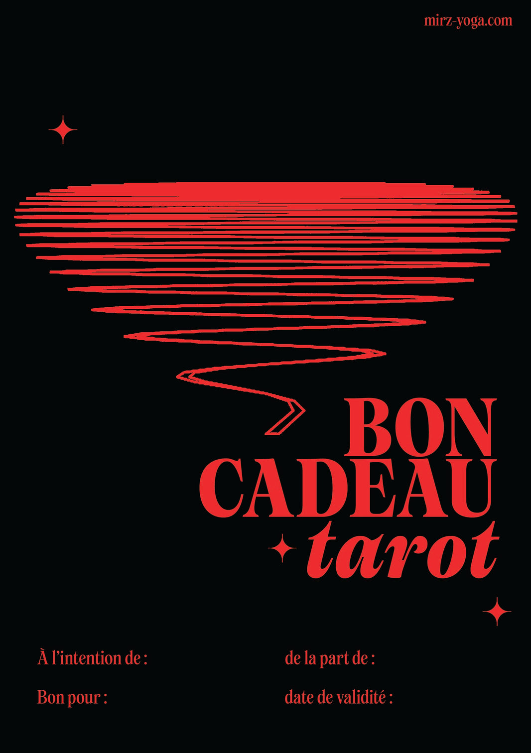 BONS CADEAUX TAROT – MIRZ